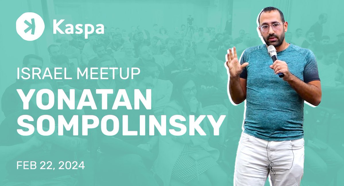 The Official Kaspa X Profile: #Kaspa meetup pt.3: unfolds how Kaspa ...